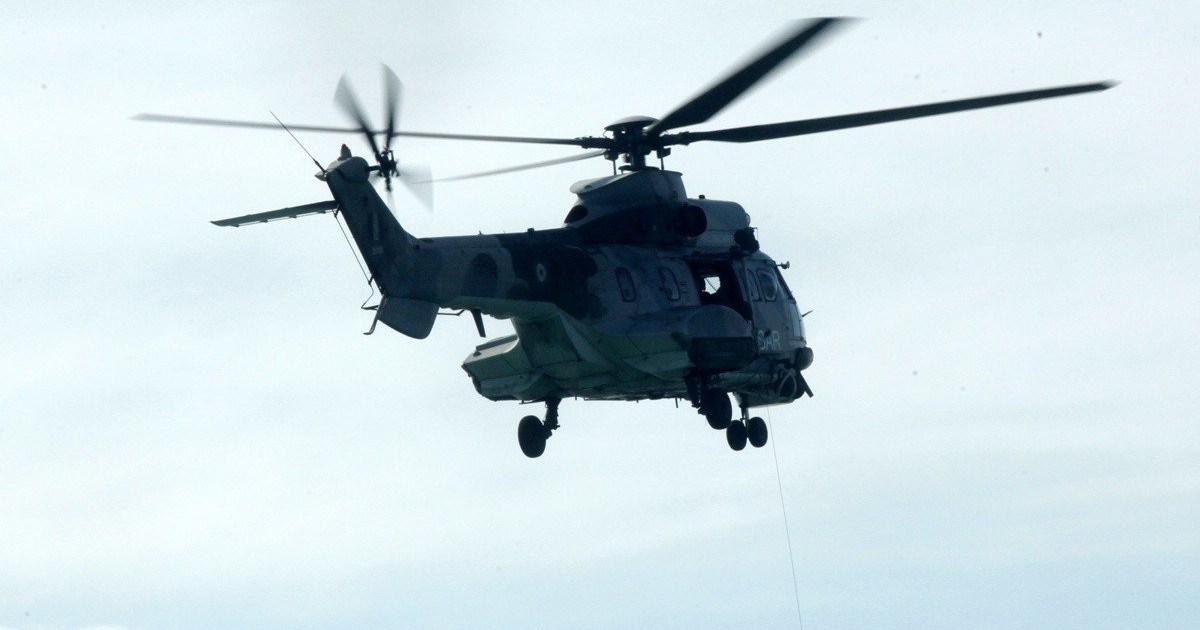 Φαράγγι Σαμαριάς: Επιχείρηση διάσωσης τραυματία με Super Puma