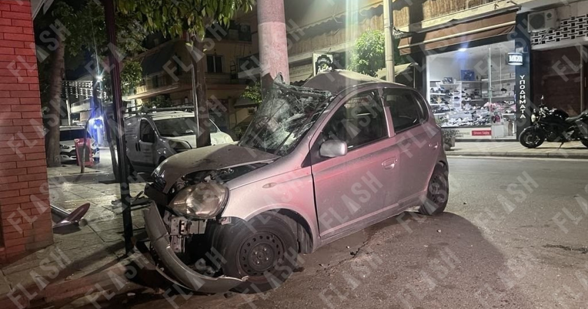 Τροχαίο - σοκ στο Ίλιον - Νεκρός 32χρονος οδηγός | Flash