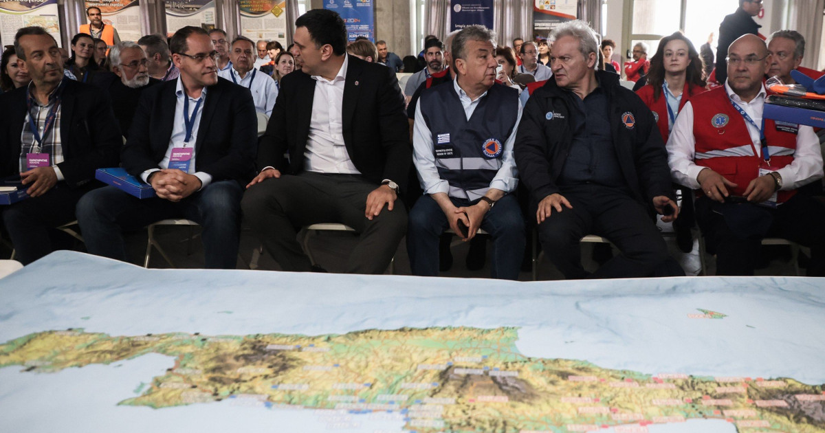«Σεισμός 7,2 Ρίχτερ» στην Κρήτη - Τεστ για καταστροφές και τσουνάμι | Flash