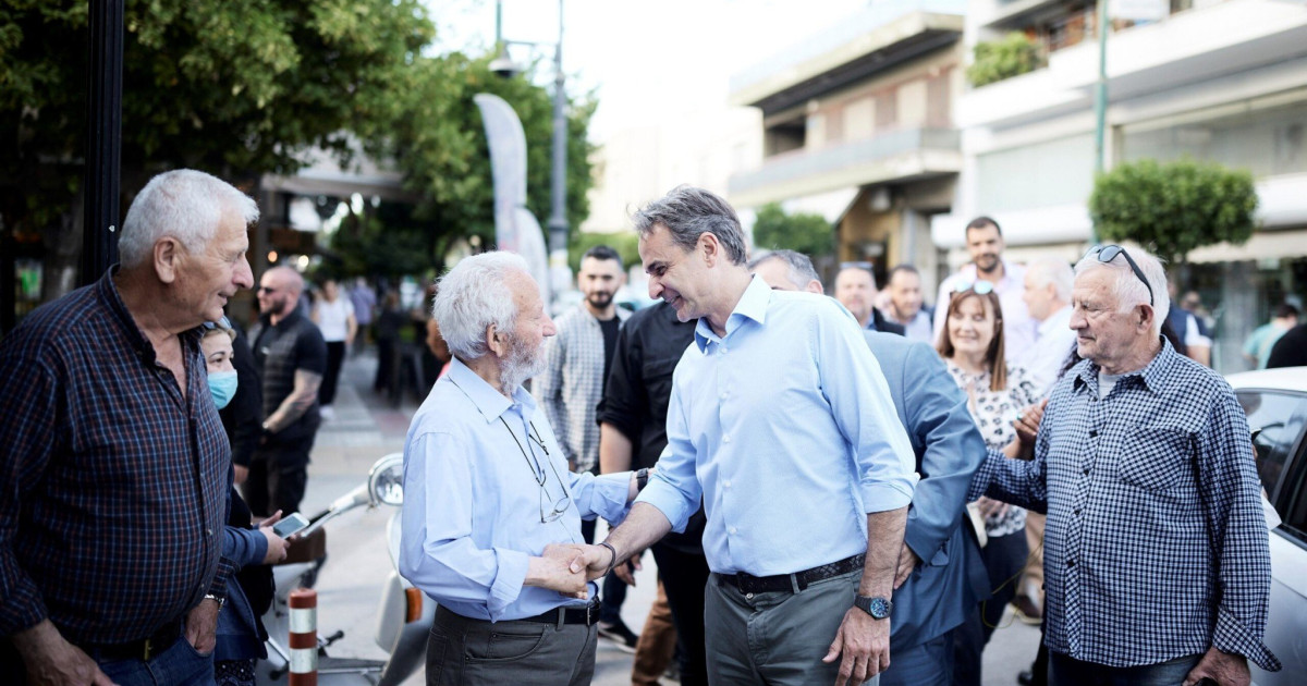 Κυριάκος Μητσοτάκης: Ξεκίνησε τις προεκλογικές επισκέψεις από το ...