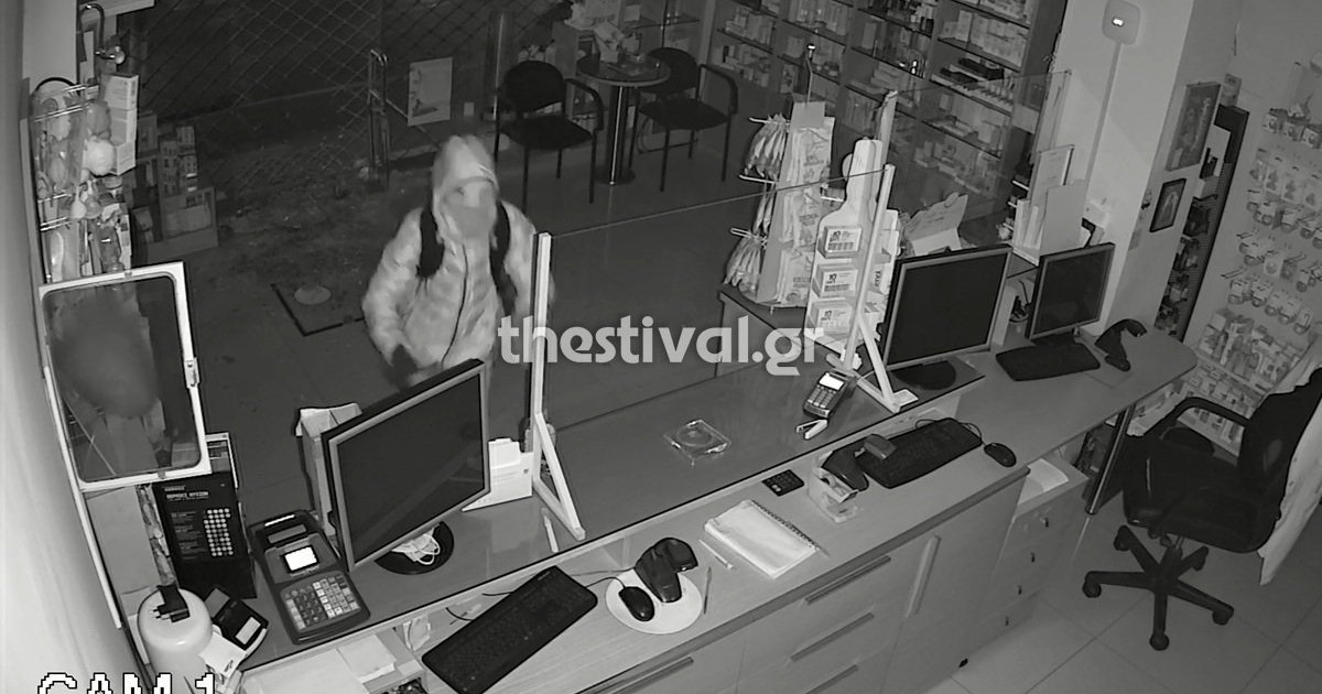 Βίντεο ντοκουμέντο στη Θεσσαλονίκη: 32χρονος διέρρηξε 22 φαρμακεία ...