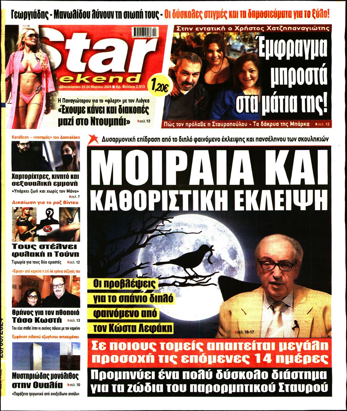 STAR PRESS - Πρωτοσέλιδο Εφημερίδας